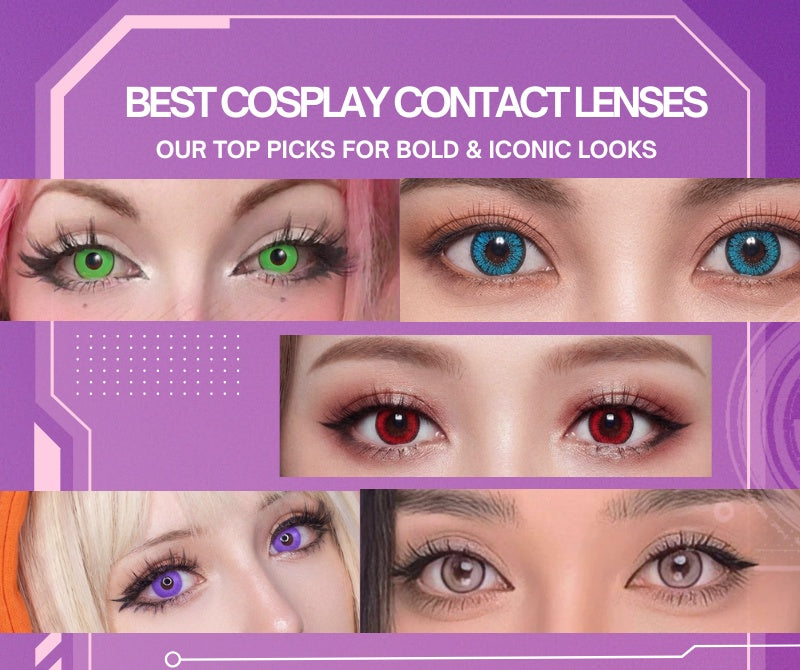 Best Cosplay Contact Lenses: Bold & Iconic Colored Contacts